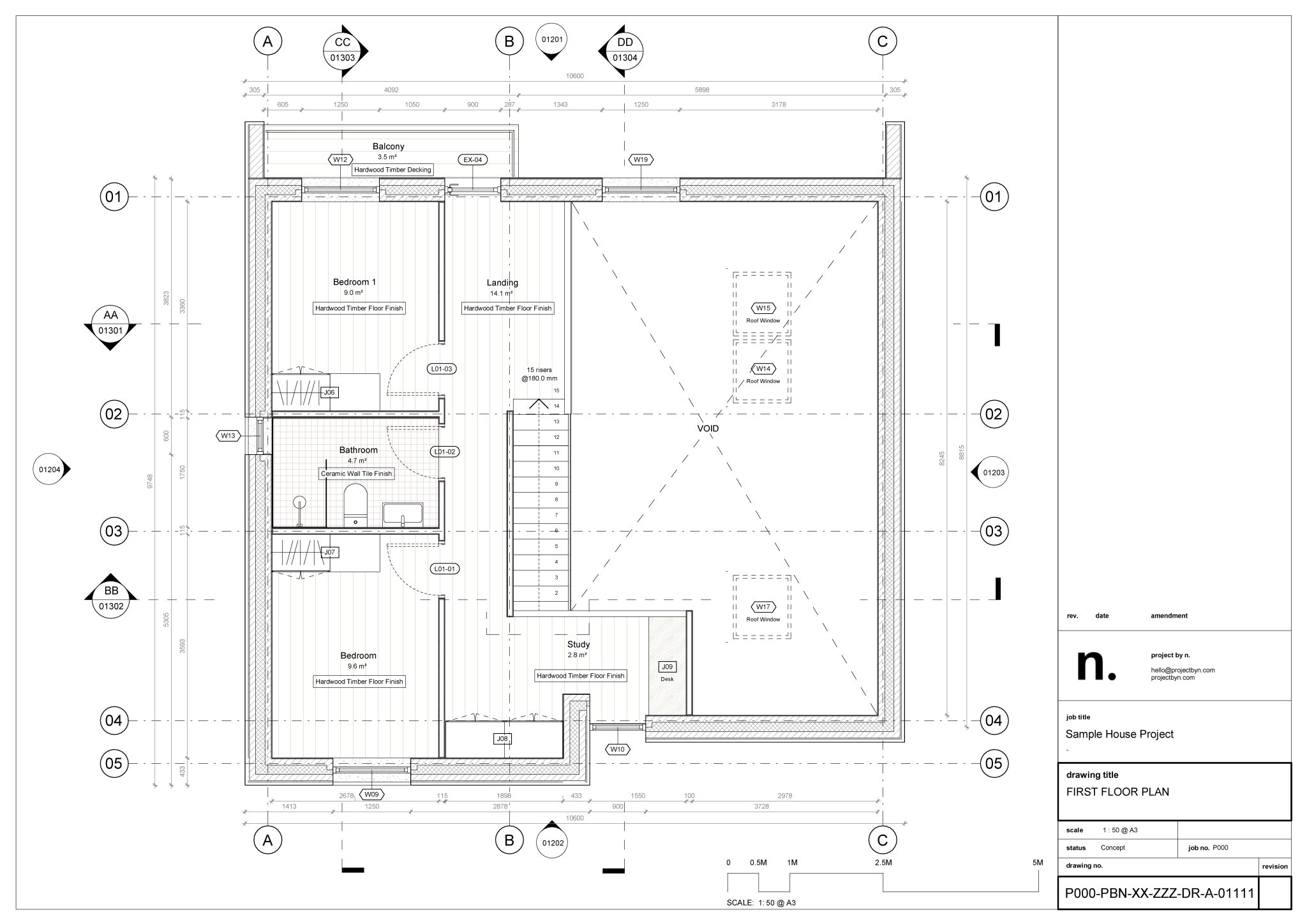 SAMPLE REVIT PROJECT - Project by n.