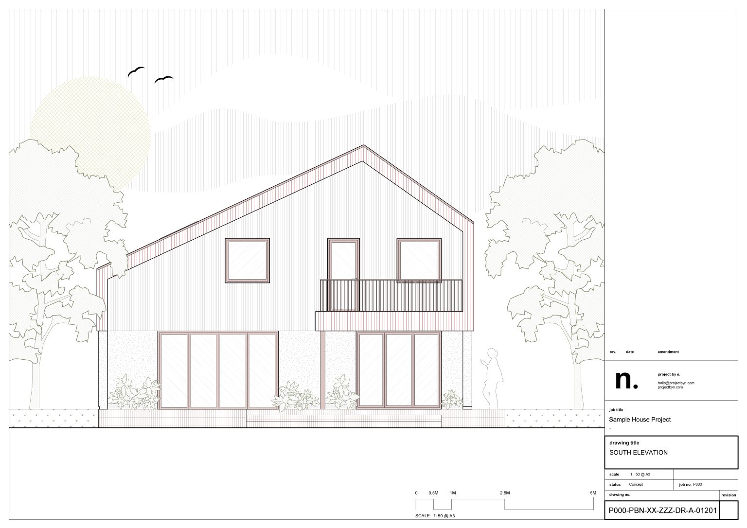 SAMPLE REVIT PROJECT - Project by n.
