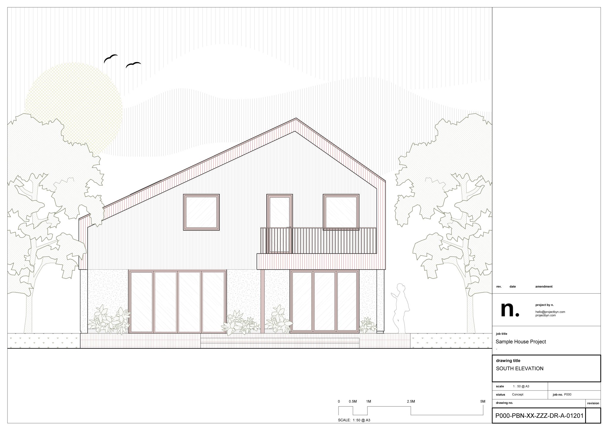 SAMPLE REVIT PROJECT - Project by n.