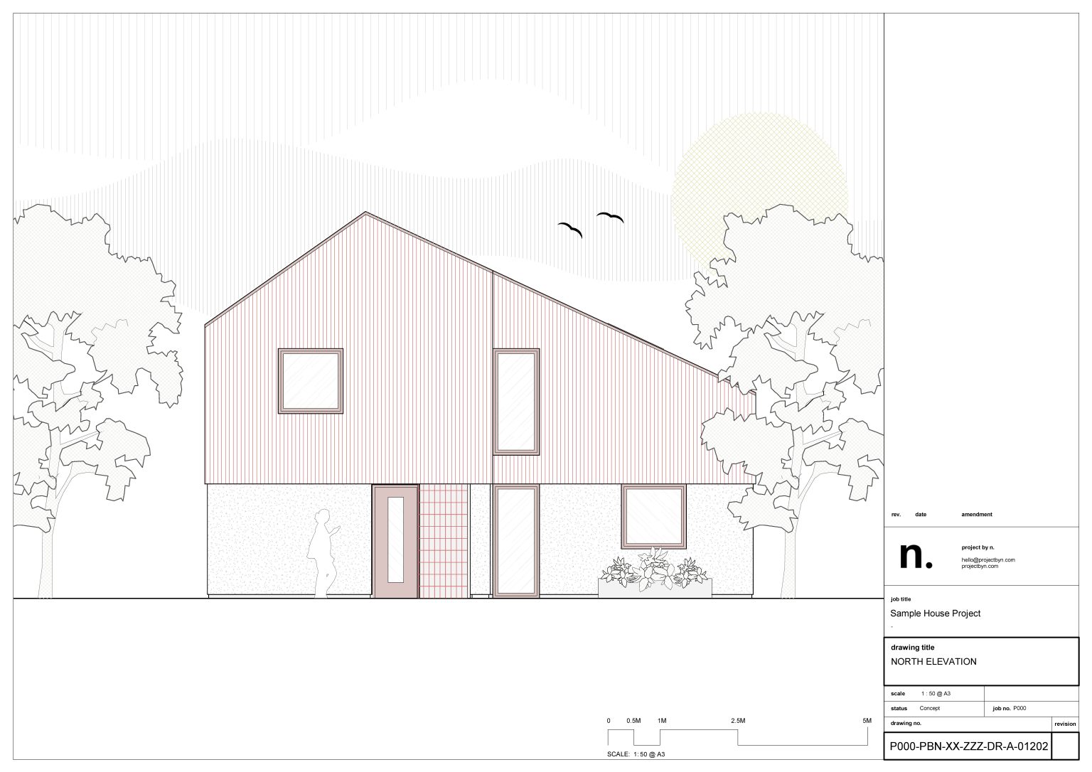 SAMPLE REVIT PROJECT - Project by n.