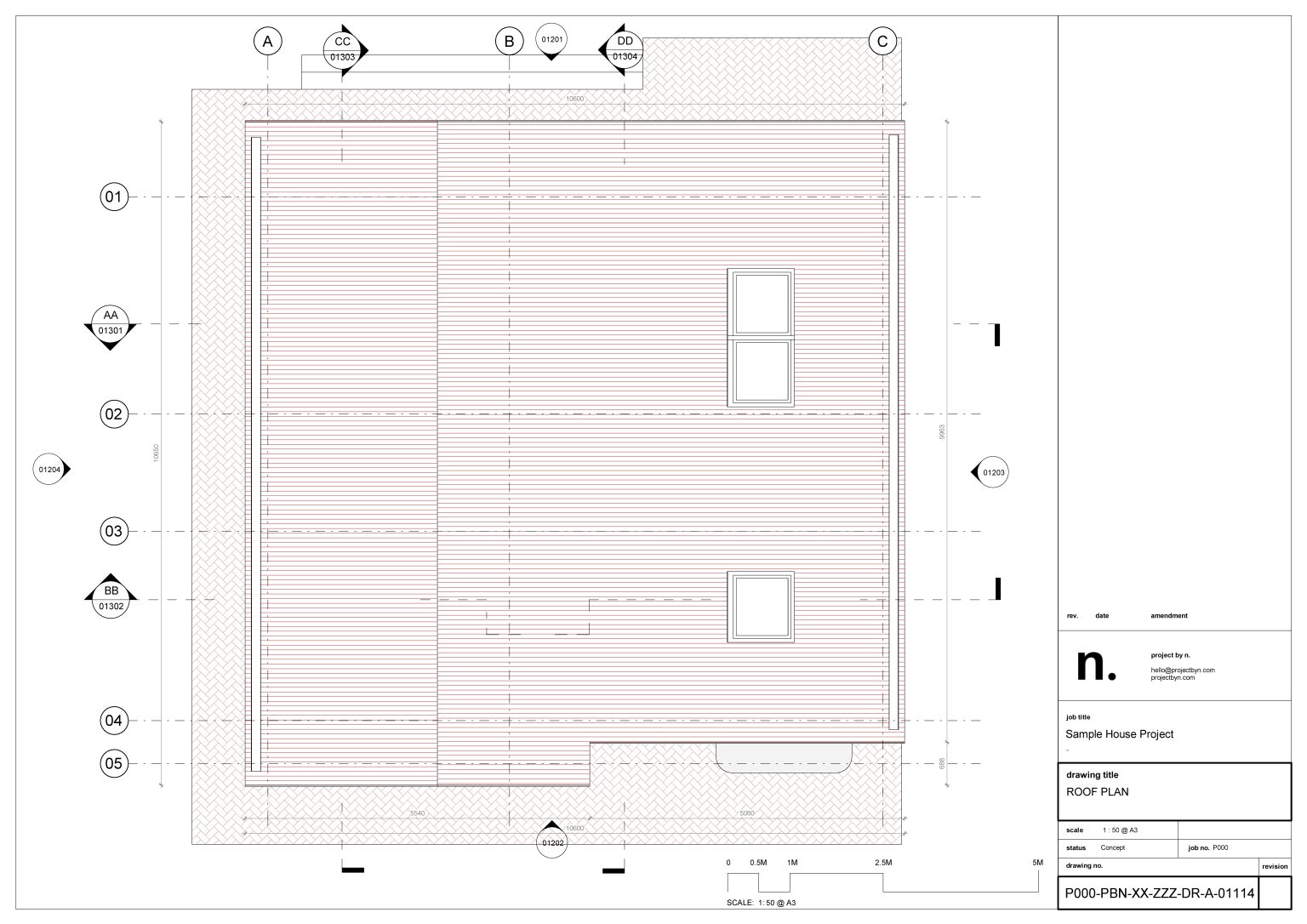 SAMPLE REVIT PROJECT - Project by n.