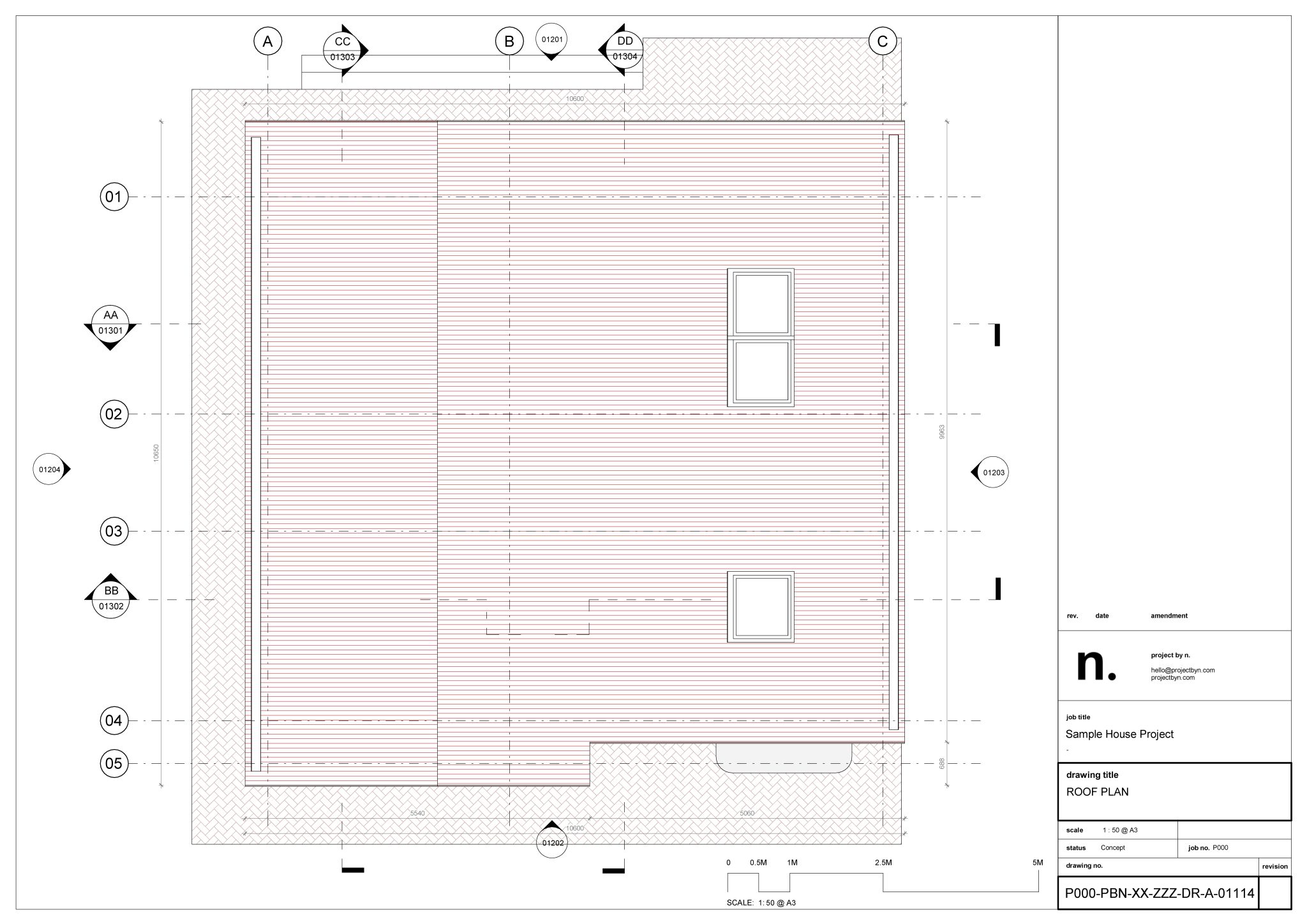 SAMPLE REVIT PROJECT - Project by n.