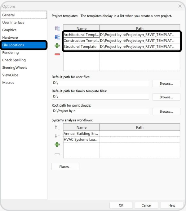 How to Set a Default Revit Template (Step-by-Step Tutorial) - Project by n.