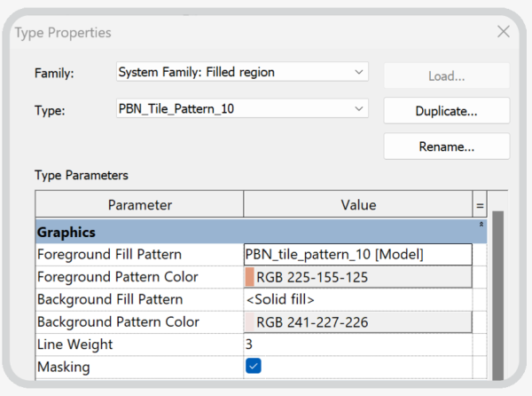 Revit Drawing Tips: How to Customise Revit Filled Regions - Project by n.