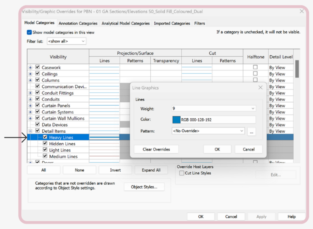 Revit Drawing Tips: How to Customise Revit Detail Items - Project by n.